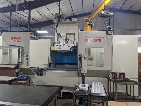 Used SNK FSP80V Vertical Machining Center #6583