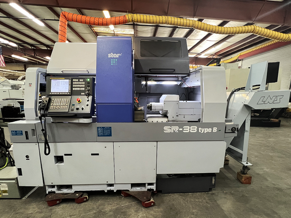 Used STAR SR38 TYPE B CNC Lathe #7692