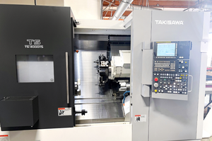 Used TAKISAWA TS4000YS CNC Lathe #7373