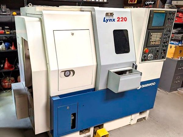 Used DAEWOO LYNX 210 CNC Lathe #7856