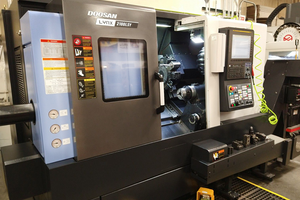Used DOOSAN LYNX 2100LSYB CNC Lathe 8407