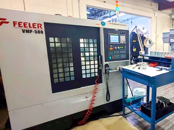Used FEELER VMP580 Vertical Machining Center #8090