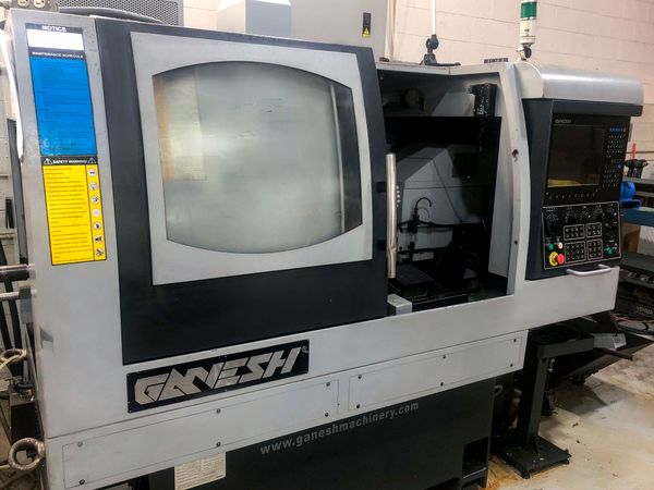Used GANESH CYCLONE 32CS CNC Lathe #5442
