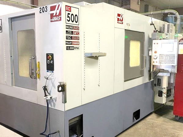 Used HAAS EC500 Horizontal Machining Center #8121