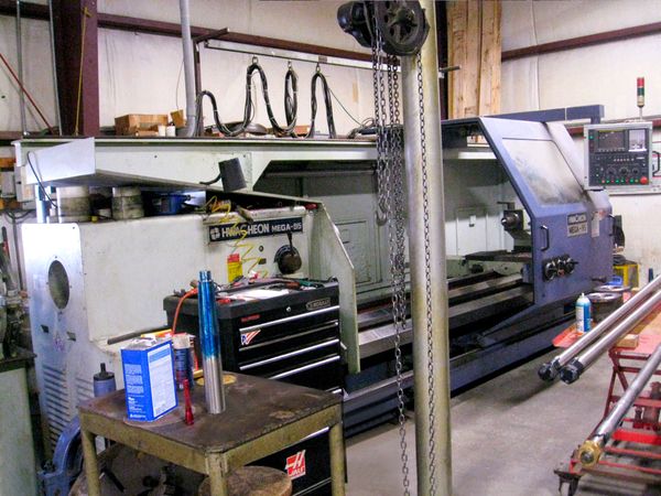 Used HWACHEON Mega 95 X 3000T CNC Lathe #170