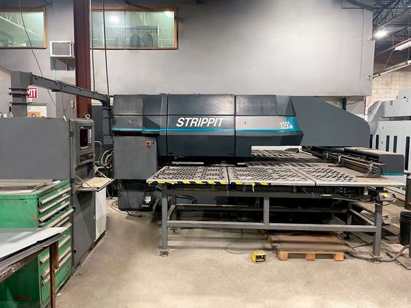 Used LVD STRIPPIT 1250 Punch Press #7834