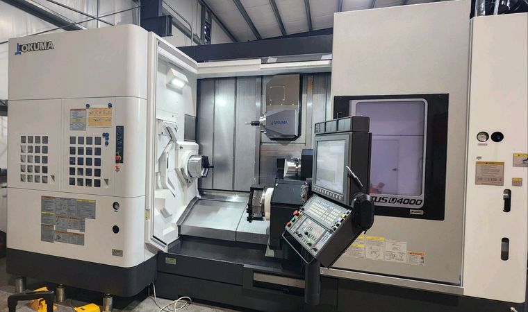Used OKUMA MULTUS U4000-2SW-1500 CNC Lathe #8796
