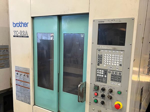 Used BROTHER TCR2A Vertical Machining Center #9215