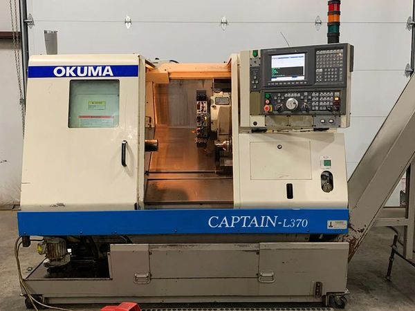 Used OKUMA CAPTAIN L370 CNC Lathe #9017