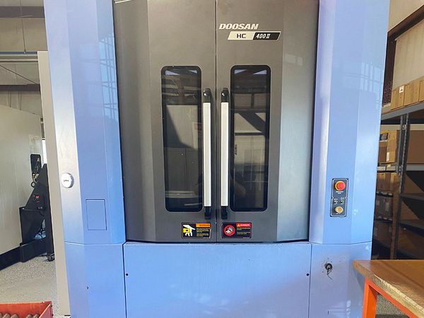 Used DOOSAN HC400-II Horizontal Machining Center #9845