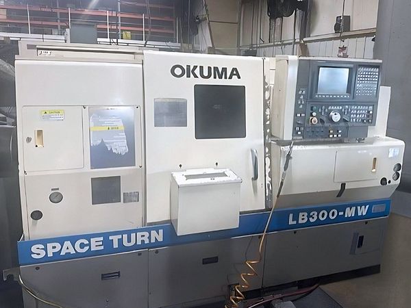 Used OKUMA LB300MW CNC Lathe #10427