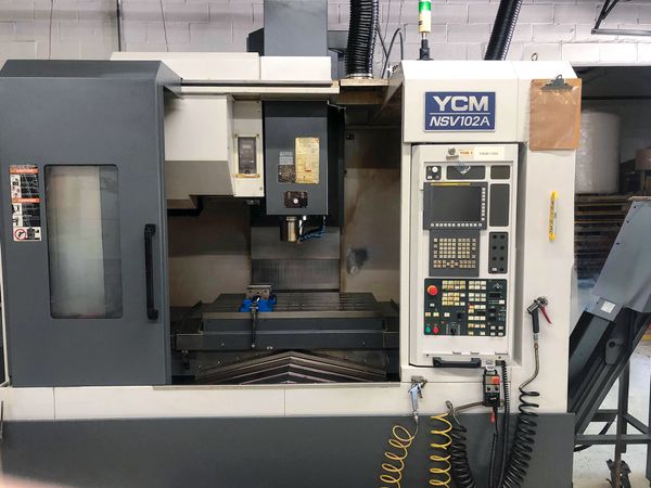 Used YCM NSV102A Vertical Machining Center #11242