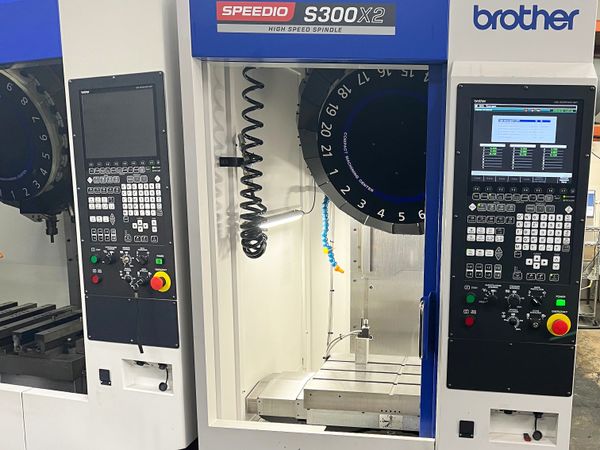 Used BROTHER S300X2 Vertical Machining Center #12137
