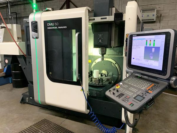 Used DMG DMU 50 Vertical Machining Center #12185