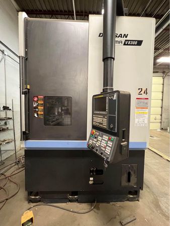 Used DOOSAN PUMA V8300 CNC Lathe #9900