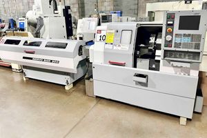 Used HAAS SL10 CNC Lathe #10015