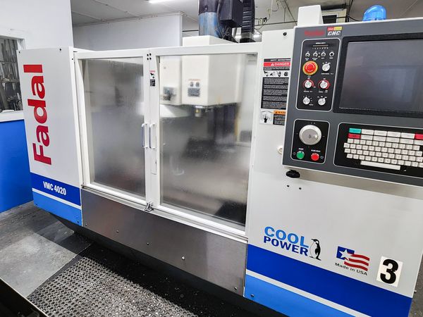 Used FADAL VMC4020HT Vertical Machining Center #9636