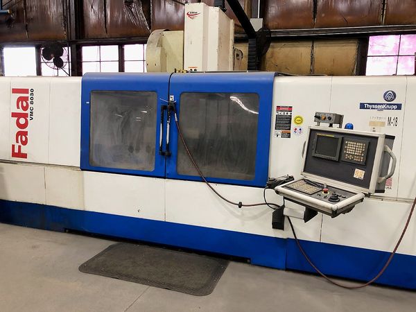 Used FADAL VMC8030 Vertical Machining Center #9115
