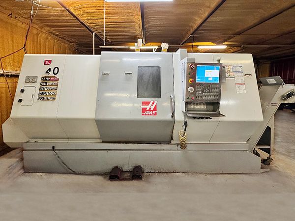 Used HAAS SL40 CNC Lathe #9587