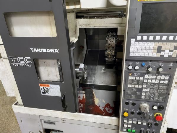 Used TAKISAWA TCC2100GL2 CNC Lathe #9700