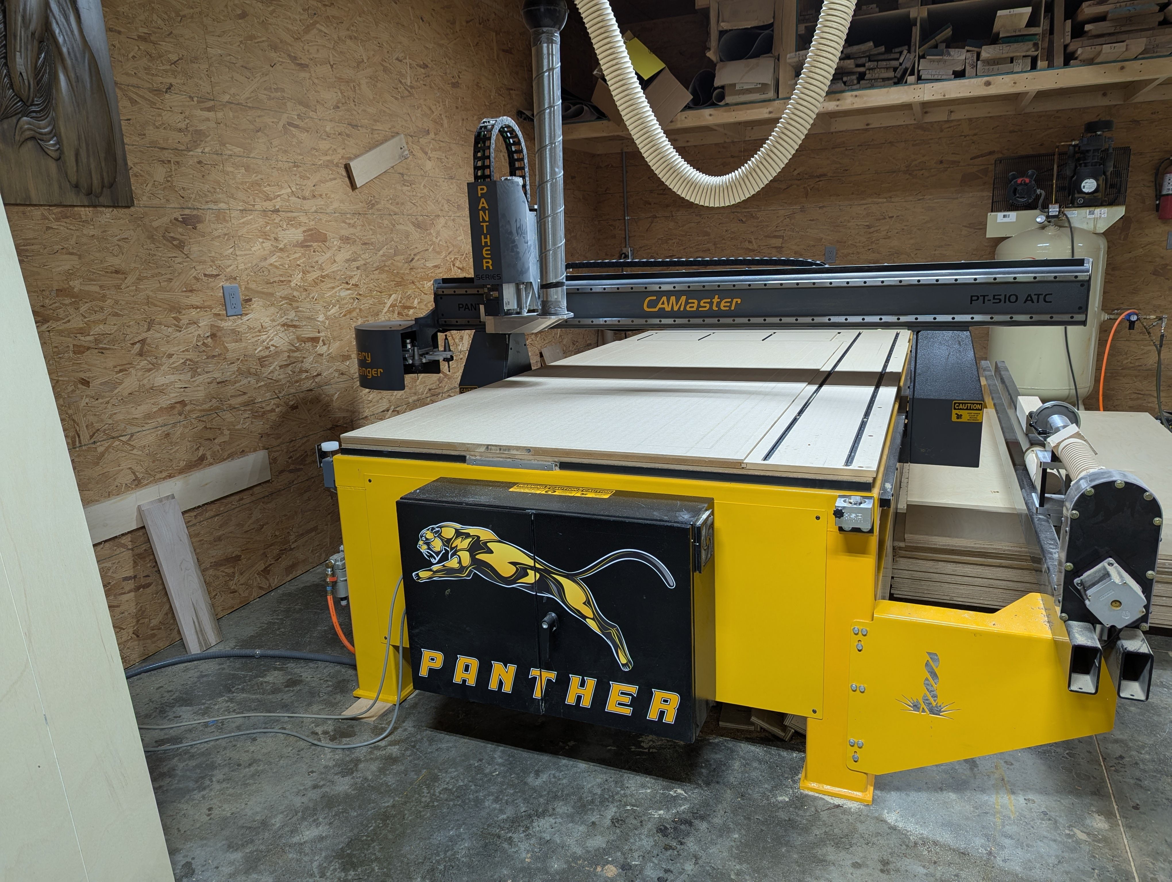 Used CAMASTER PANTHER Router #11216