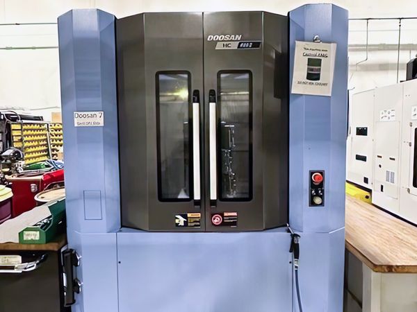 Used DOOSAN HC-400II Horizontal Machining Center #11094