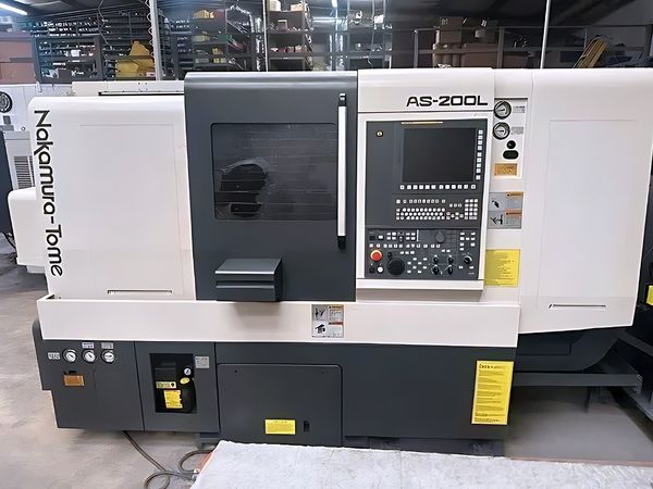Used NAKAMURA AS200LMYS CNC Lathe #11109