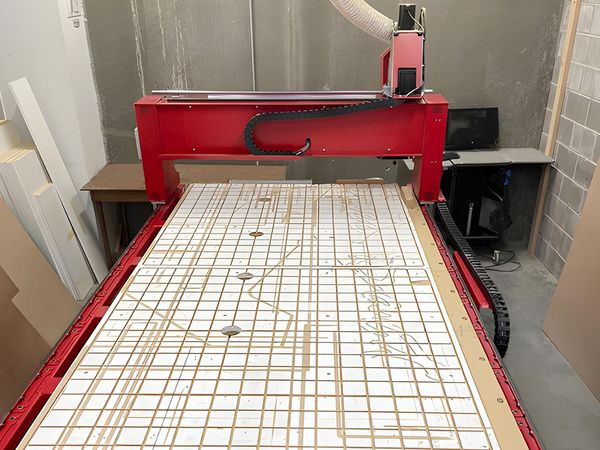 Used LEGACY CNC WOODWORKING MAVERICK 4X4 Router #10807