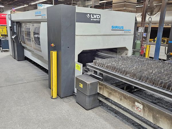 Used LVD STRIPPIT SIRIUS 3015 PLUS Laser #10827