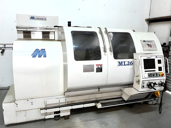 Used MILLTRONICS ML26/40 CNC Lathe #10829