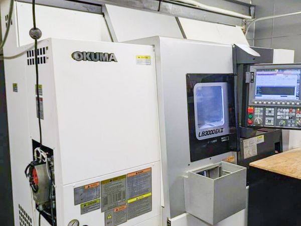 Used OKUMA LB3000EXIIMYW CNC Lathe #10948