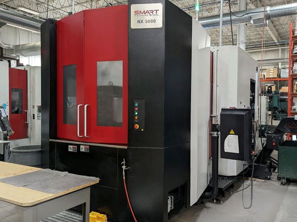 Used SMART NX5000 Horizontal Machining Center #10939