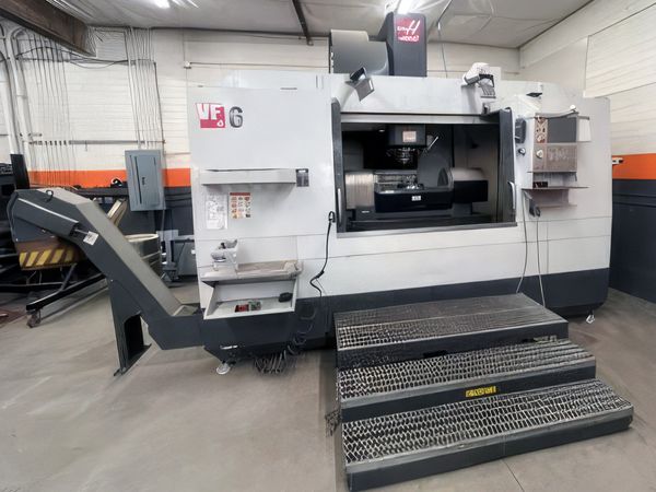 Used HAAS VF6-50TR Vertical Machining Center #10308