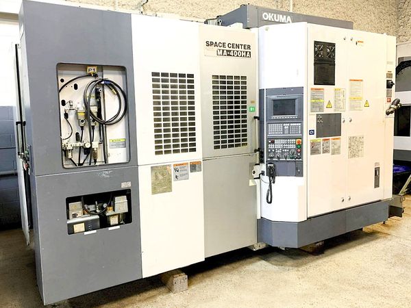 Used OKUMA MA400HA Horizontal Machining Center #10647