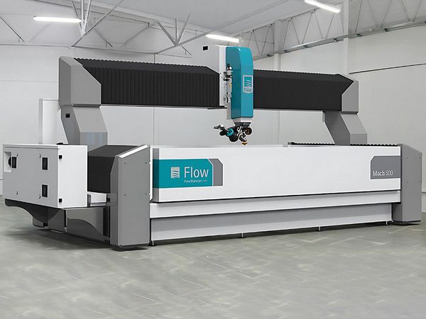 Used FLOW MACH 500 Waterjet #10503
