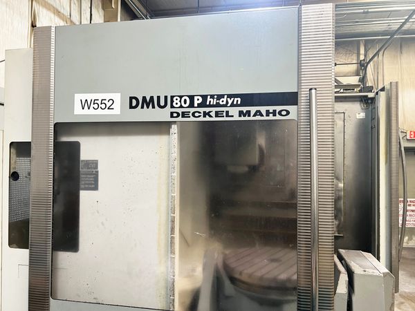 Used DECKEL MAHO DMU 80P HI-DYN Vertical Machining Center #11431
