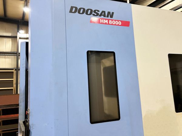 Used DOOSAN HM8000 Horizontal Machining Center #11709