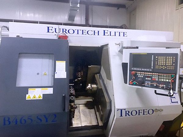 Used EUROTECH B465SY2 CNC Lathe #11827