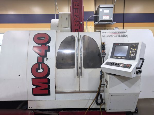 Used FRYER MC40 Vertical Machining Center #11611