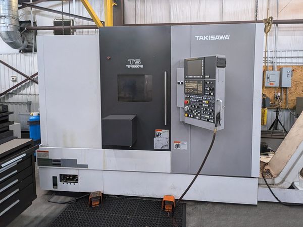 Used TAKISAWA TS4000YS CNC Lathe #11687
