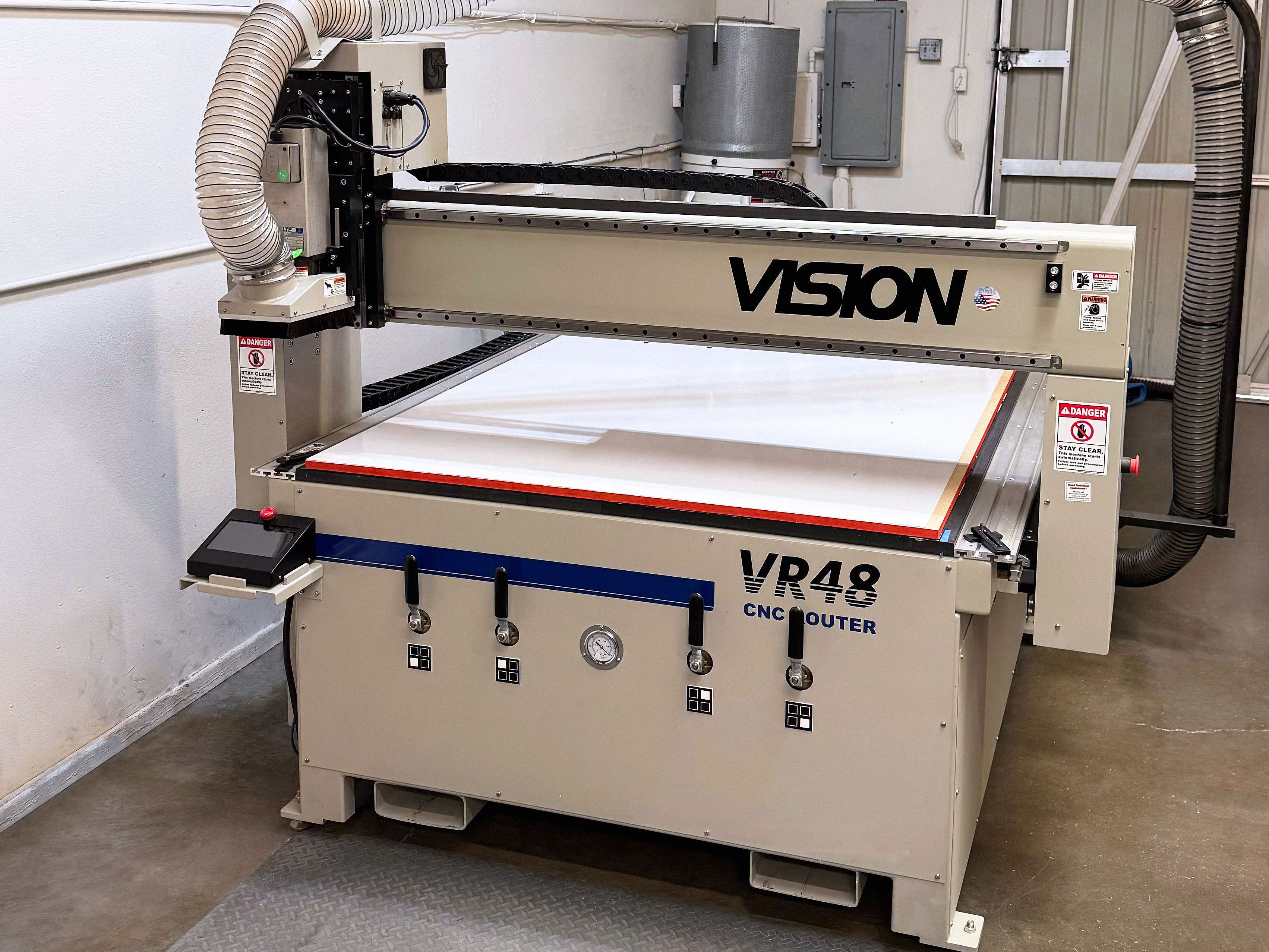 Vision cnc router price store