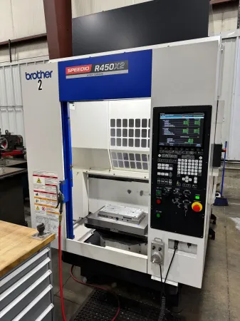 Used BROTHER R450X2 Vertical Machining Center #12885
