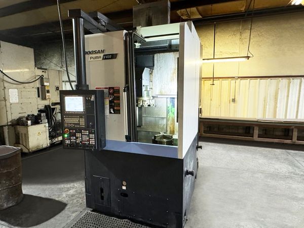 Used DOOSAN PUMA V400 CNC Lathe #12869