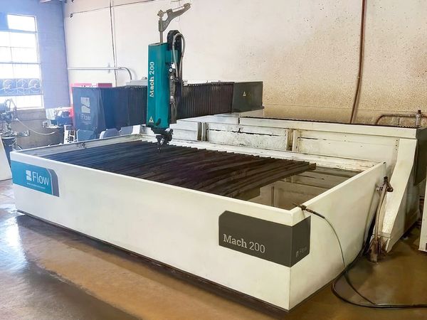 Used FLOW MACH 200 4020 Waterjet #12875