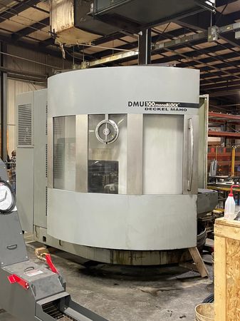 Used DMG DMU 100 MONOBLOCK Horizontal Machining Center #8845