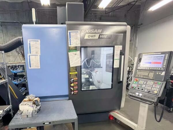 Used DOOSAN DVF 5000 Vertical Machining Center #12508