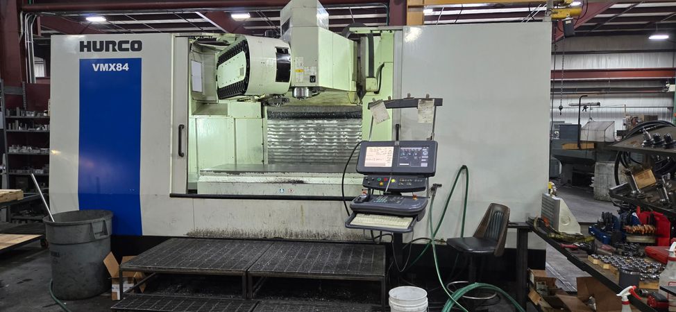 Used HURCO VMX84-50T Vertical Machining Center #12608