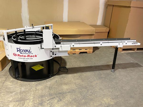 Used ROYAL Rota Rack Handling #12513