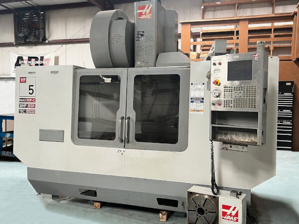 Used HAAS VF5 Vertical Machining Center #12292