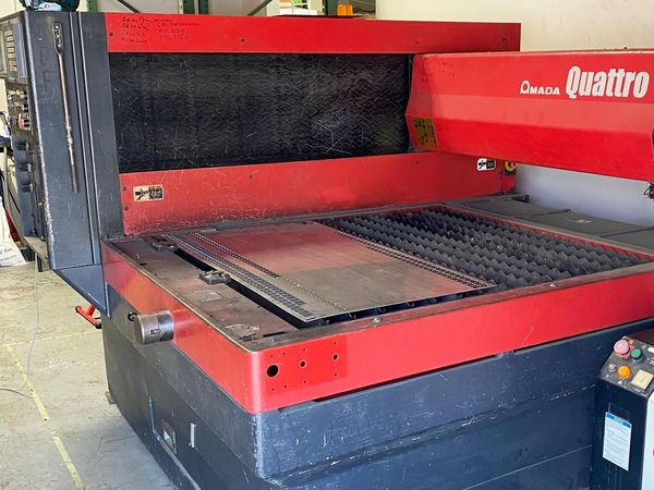 Used AMADA QUATTRO Laser #12295